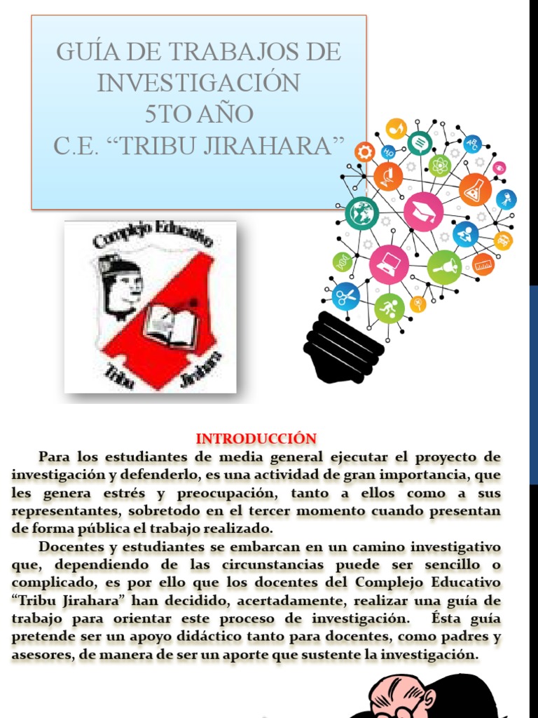 Guía de Investigacion Froili | PDF | Experimentar | Discriminación