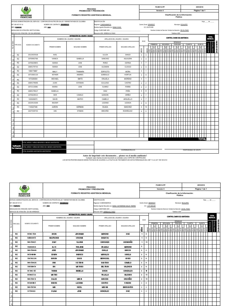 Formato Ram 2023 Cupos 30 | PDF | Comunicación escrita | Gobierno y personalidad