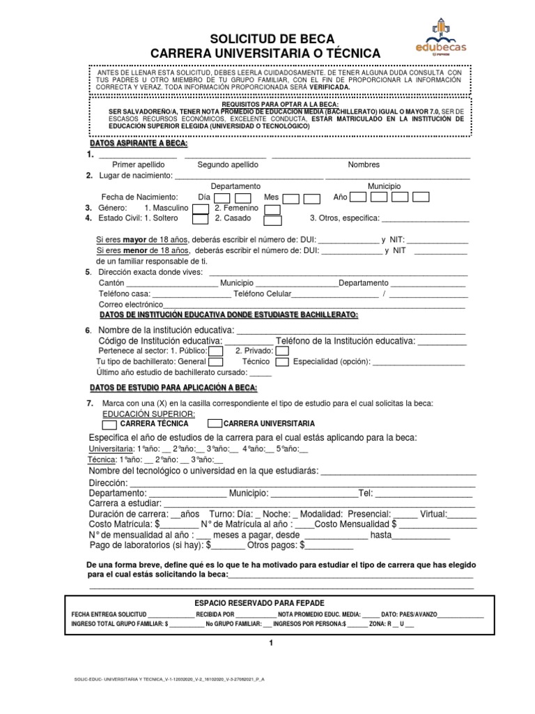 Beca | PDF | Titulo academico