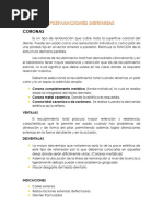 Comparativa de Coronas Metal Porcelana | PDF | Odontología | Materiales