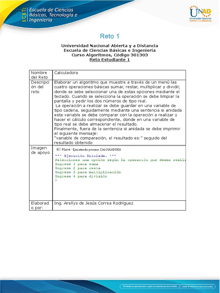 Reto2 Estudiante 1 | PDF