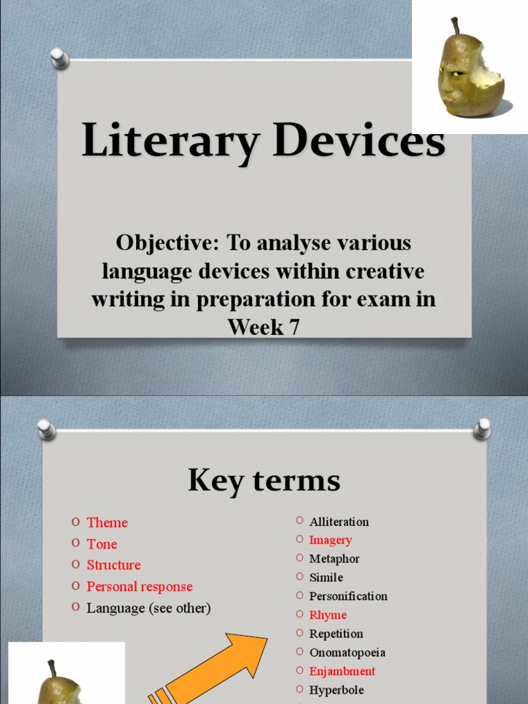 38 - Literary Devices PowerPoint | PDF | Poetry | Rhyme