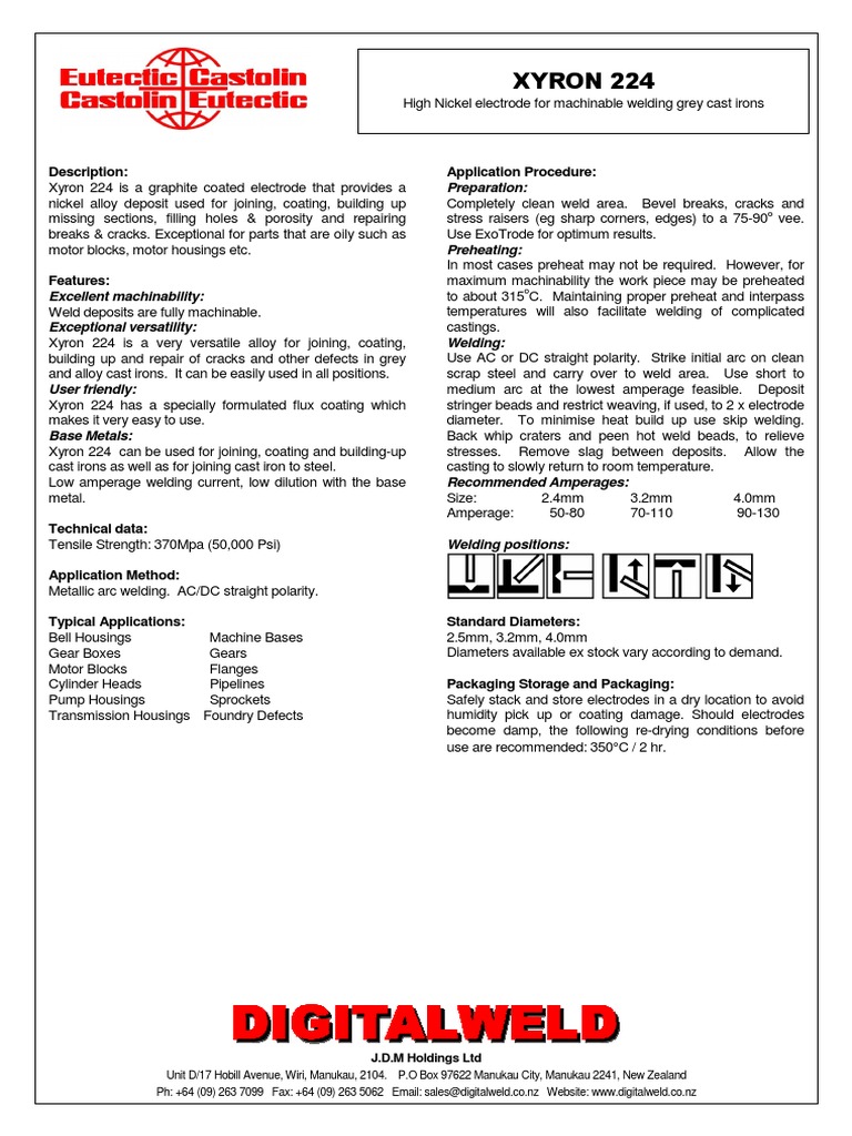 224 Xyron | PDF | Construction | Welding