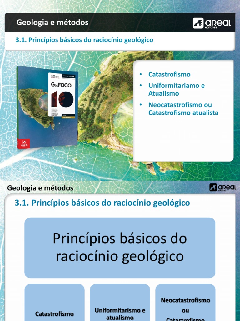 Princípios fundamentais do raciocínio geológico: Catastrofismo ...