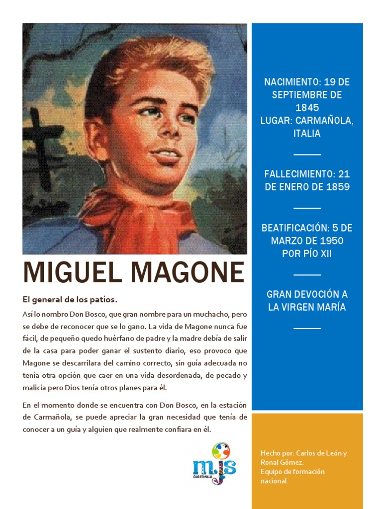 La vida transformadora de Miguel Magone | PDF