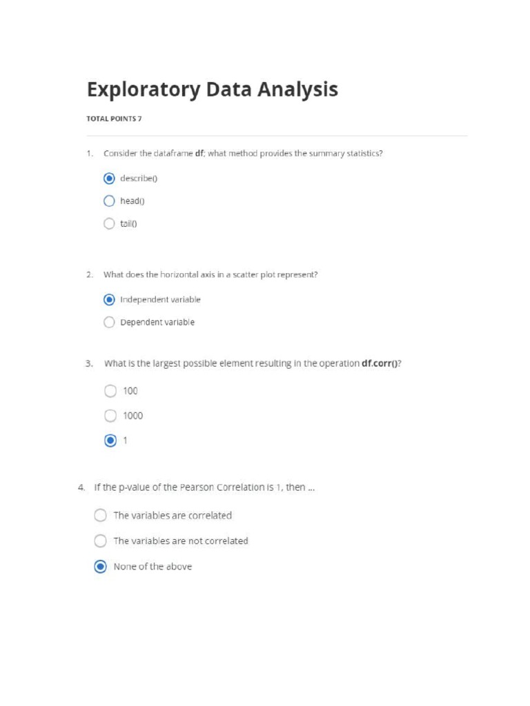 Quiz 5 - Exploratory Data Analysis | PDF