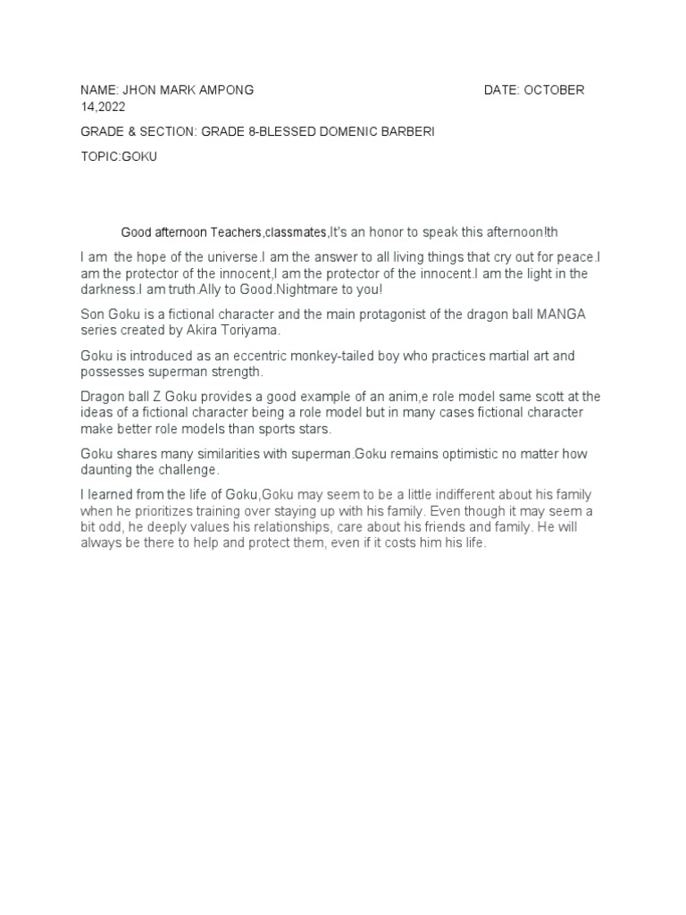 Johnmark, Tutor | PDF