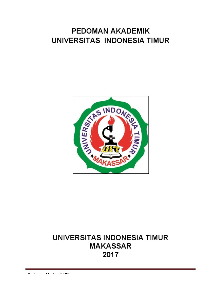 Pedoman Akademik Universitas Uit Pdf