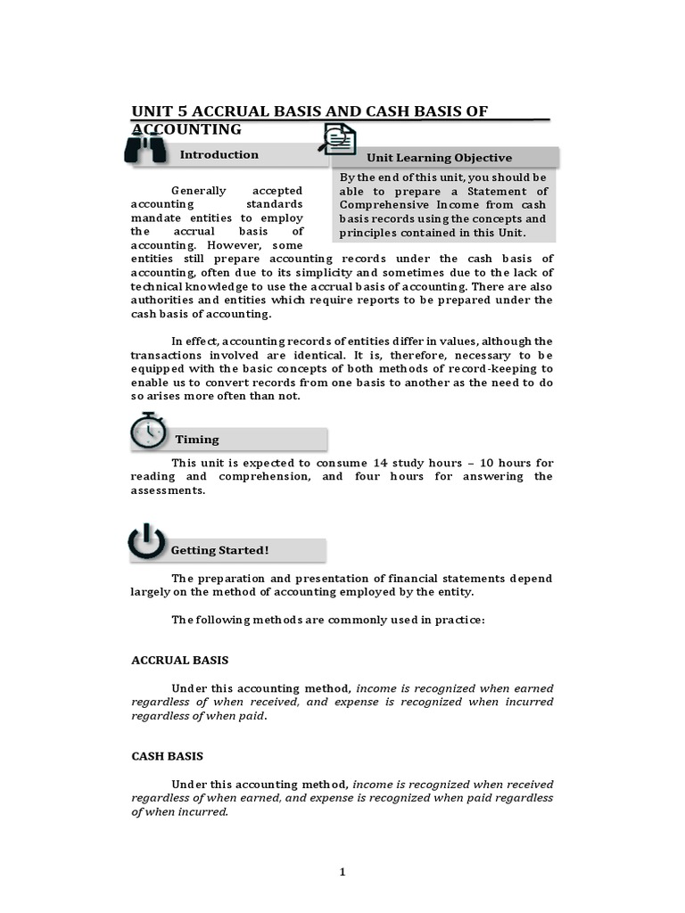 Converting Cash Basis Accounting Records to the Accrual Basis: A Guide ...