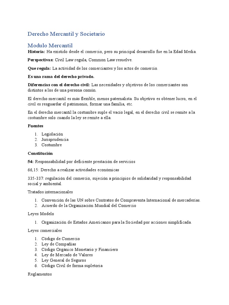 Mercantil y Societario | PDF | Seguro | Reaseguro