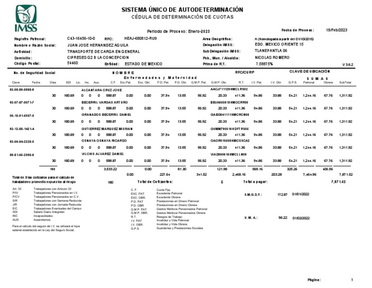Sua Operadores-2 | PDF | Salario | Relaciones Industriales