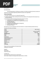 Revised Offer Letter | PDF | Employment | Business