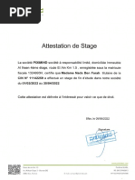 Attestation de Titularisation Employé | PDF