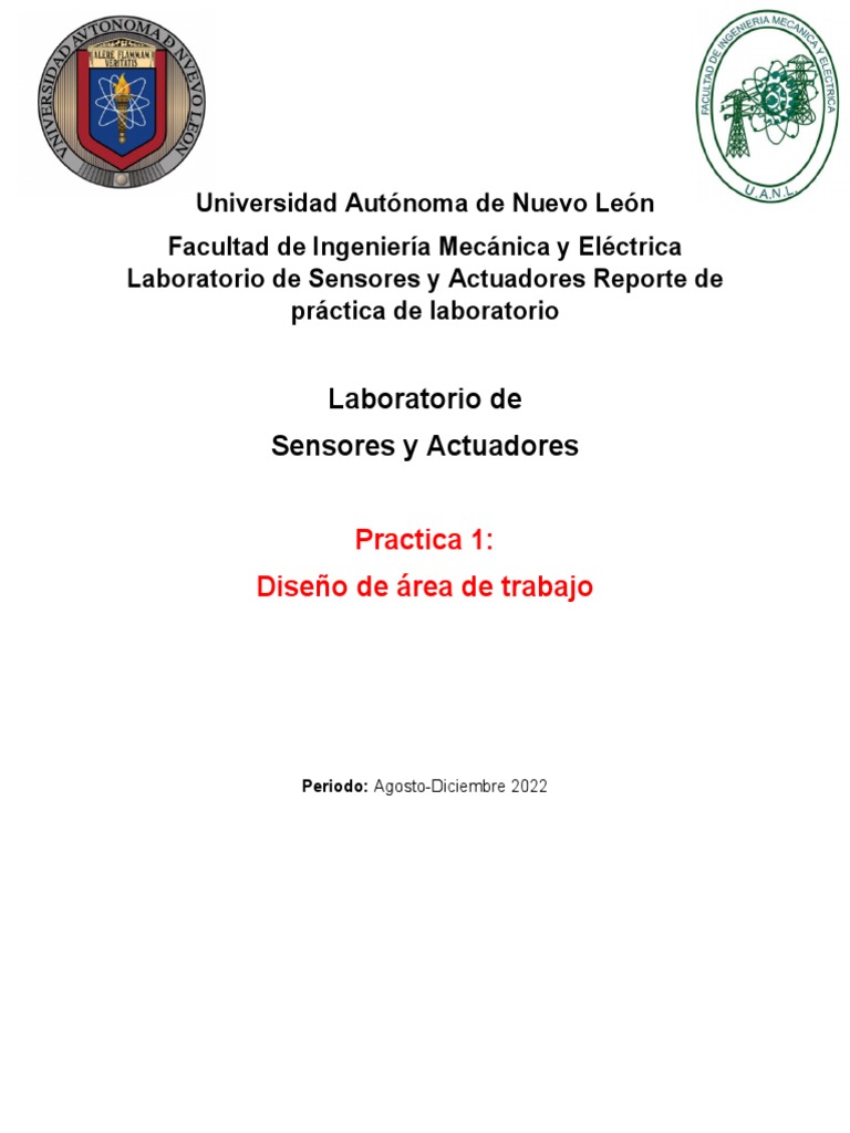 Practica 1 Laboratorio Sensores y Actuadores | PDF | Microcontrolador | Arduino