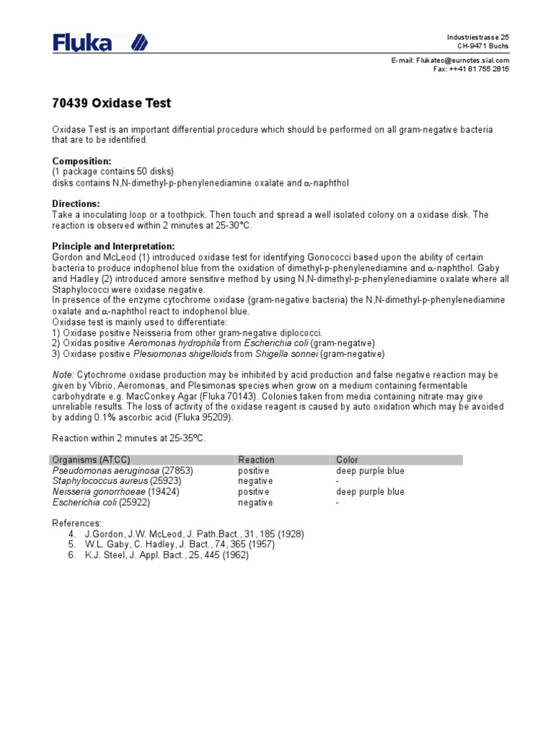 Oxidase | PDF