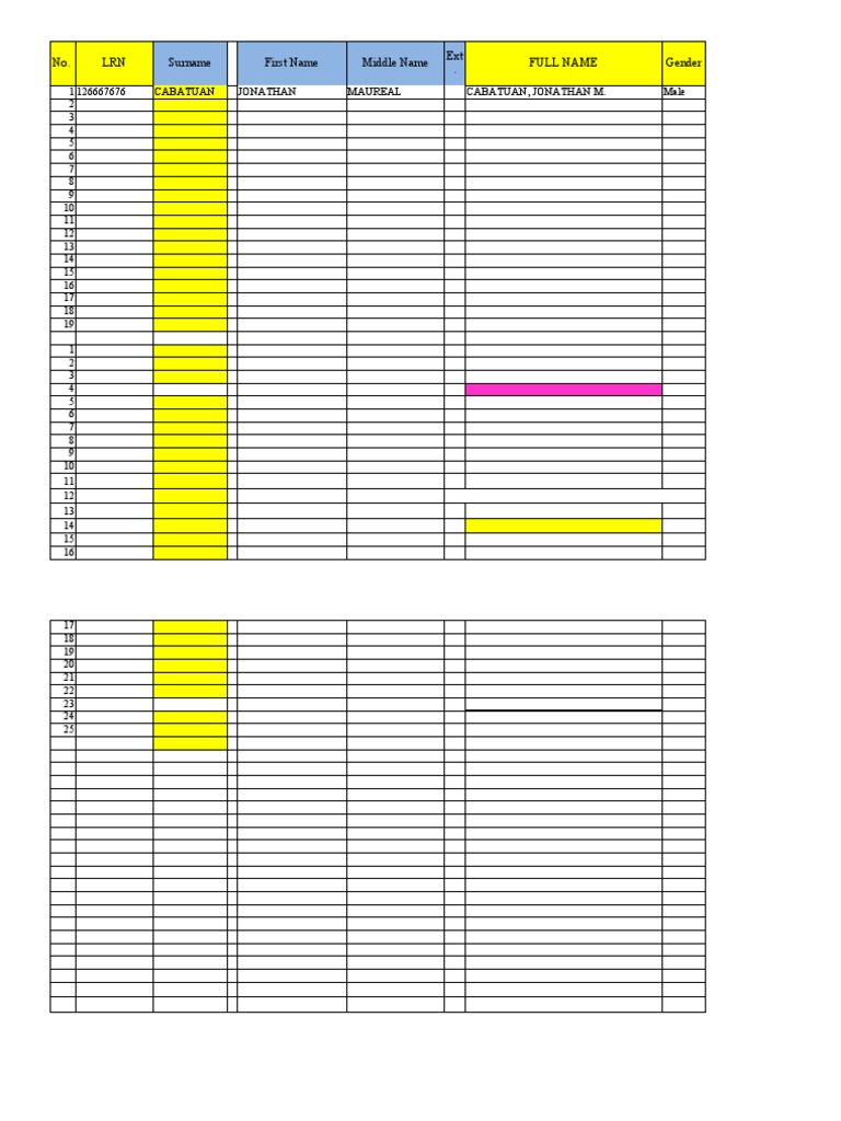 Gradesheets and Mastersheets 2022 For STE Junior High School | PDF