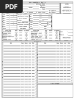 Sample Opqrst Form | PDF