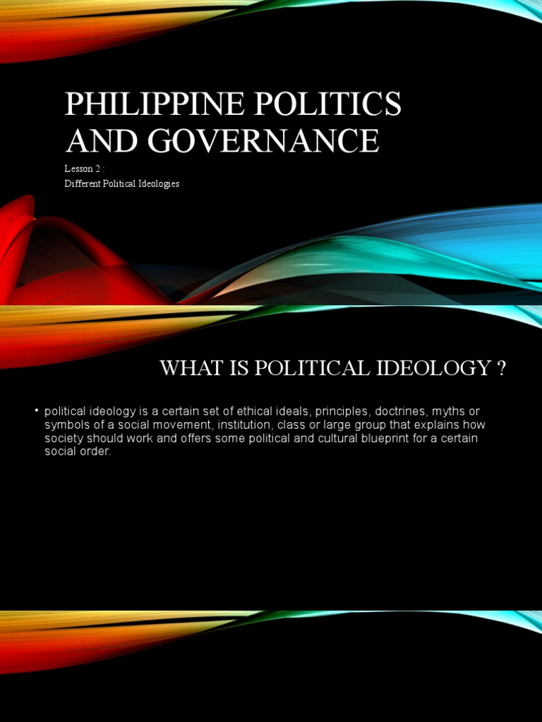 Philippine Political Ideologies Explained | PDF | Anarchism | Liberalism
