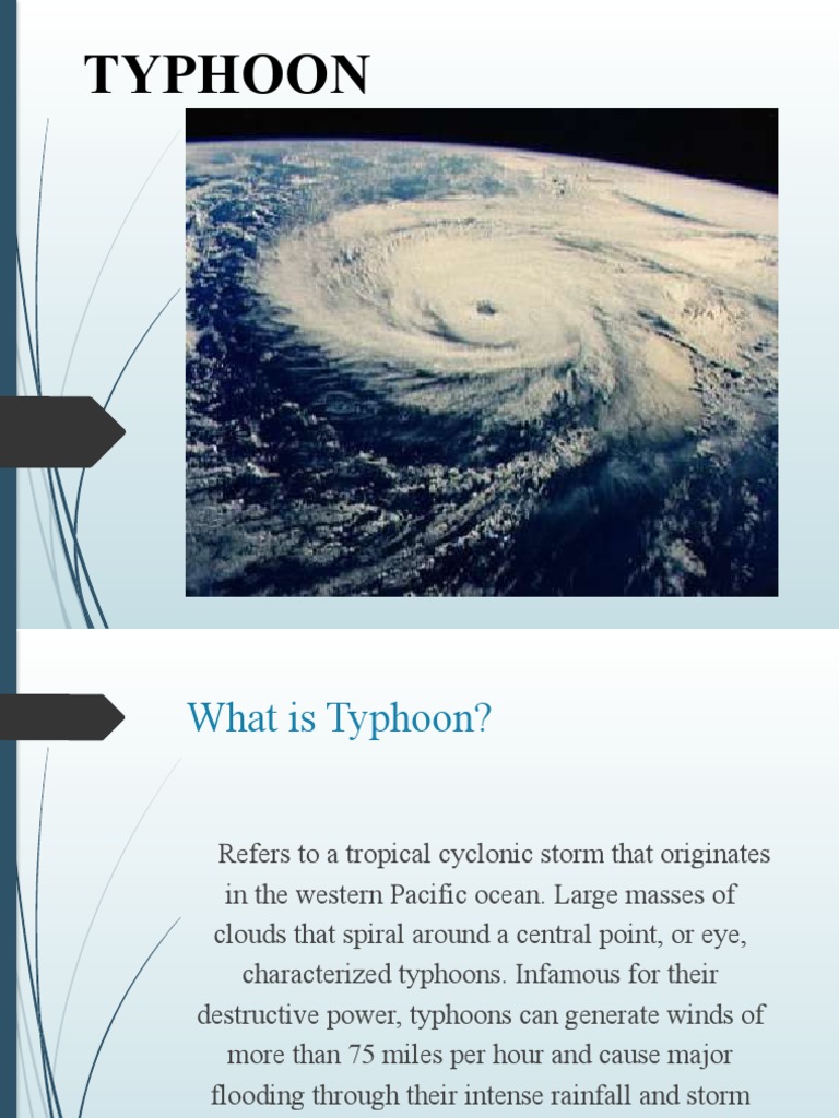 Typhoon | Download Free PDF | Tropical Cyclones | Eye (Cyclone)