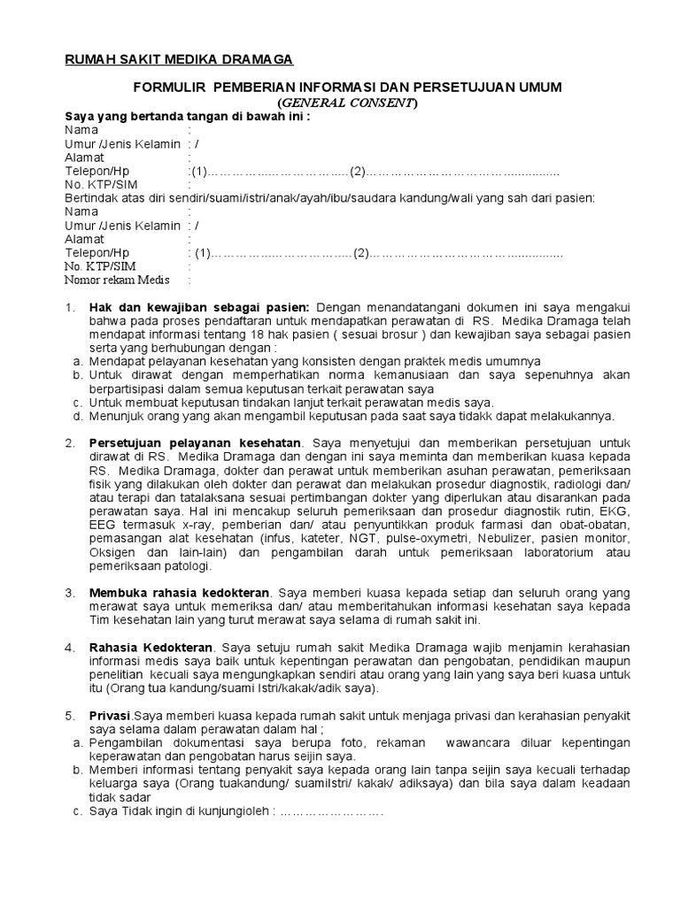 General Concent | PDF