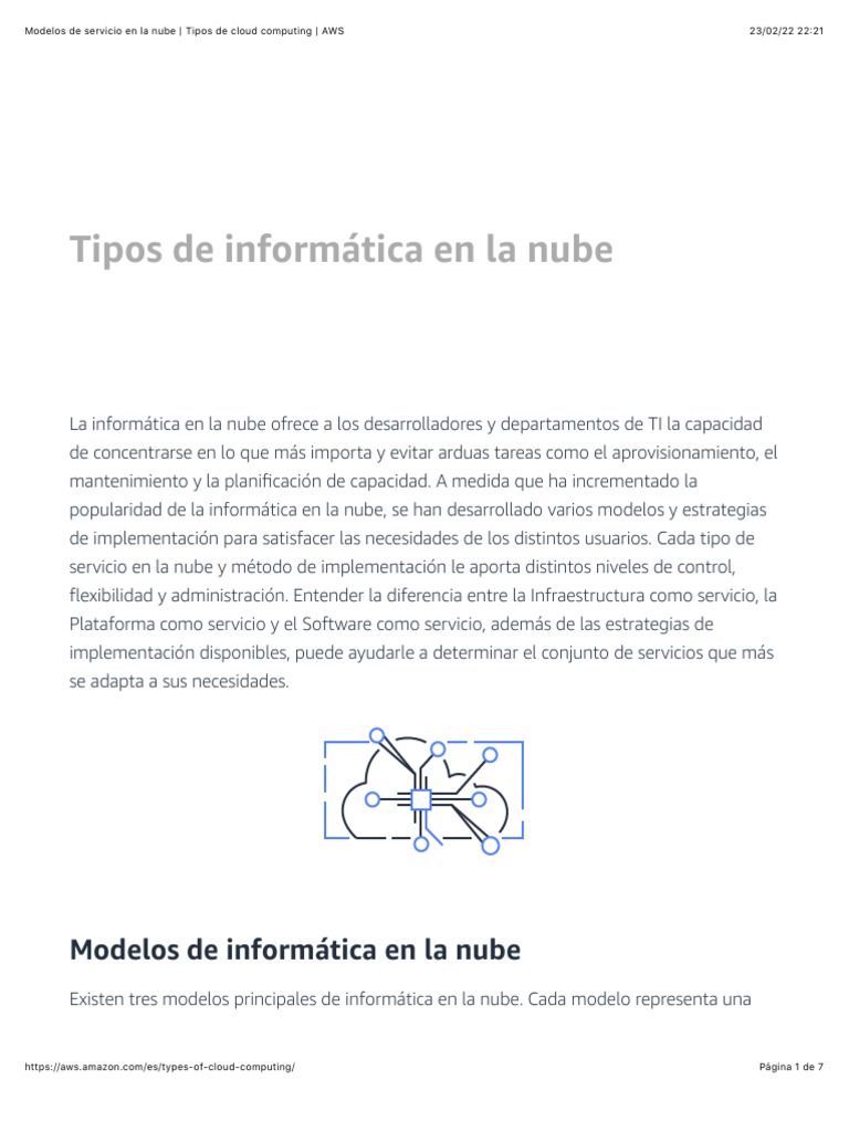 Anexo 1.1 Computación en La Nube | PDF | Computación en la nube ...