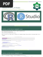 Manual de Descarga e Instalación de R y Rstudio | PDF | Archivo de ...