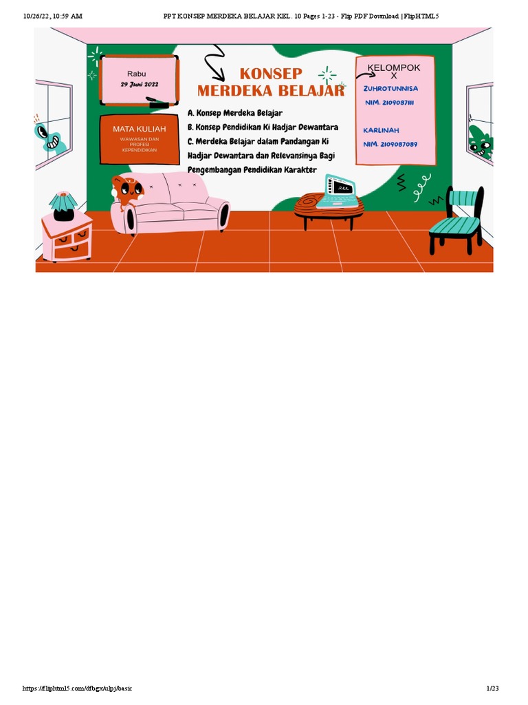 Konsep Merdeka Belajar | PDF