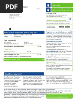 British Gas Bill Sample | PDF | Cheque | Kilowatt Hour