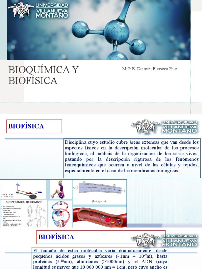 Bioquímica y Biofísica | PDF | Biología | Biofísica