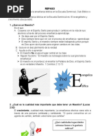 Taller para Maestros de Escuela Dominical | PDF | Escuela dominical | Biblia