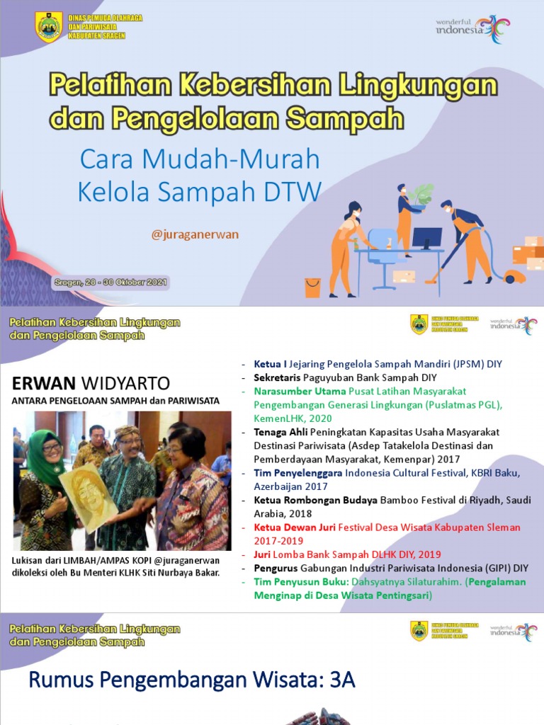 Cara Mudah Murah Kelola Sampah DTW Sragen | PDF