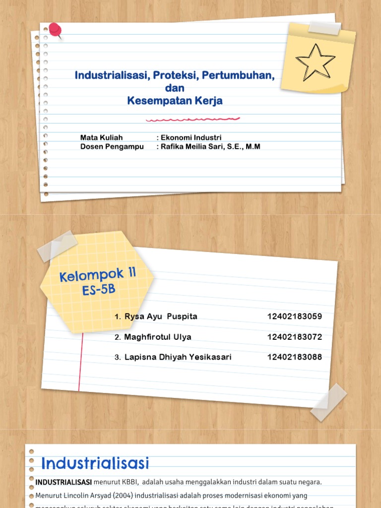 Ekonomi Industri Kel. 11 - Compressed | PDF