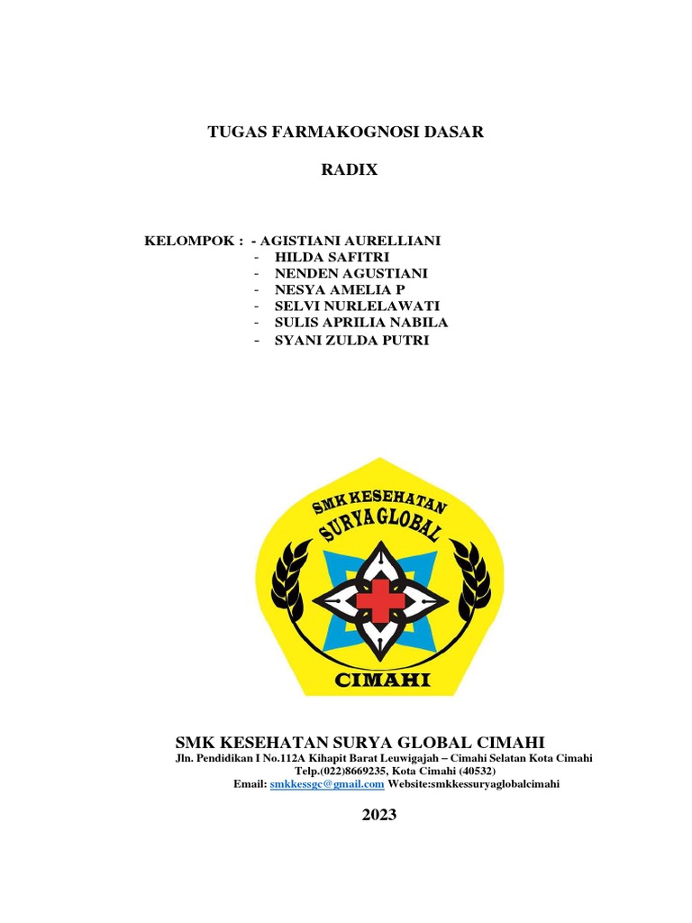 Makalah Farmakognosi Dasar Kelompok Sulis | PDF