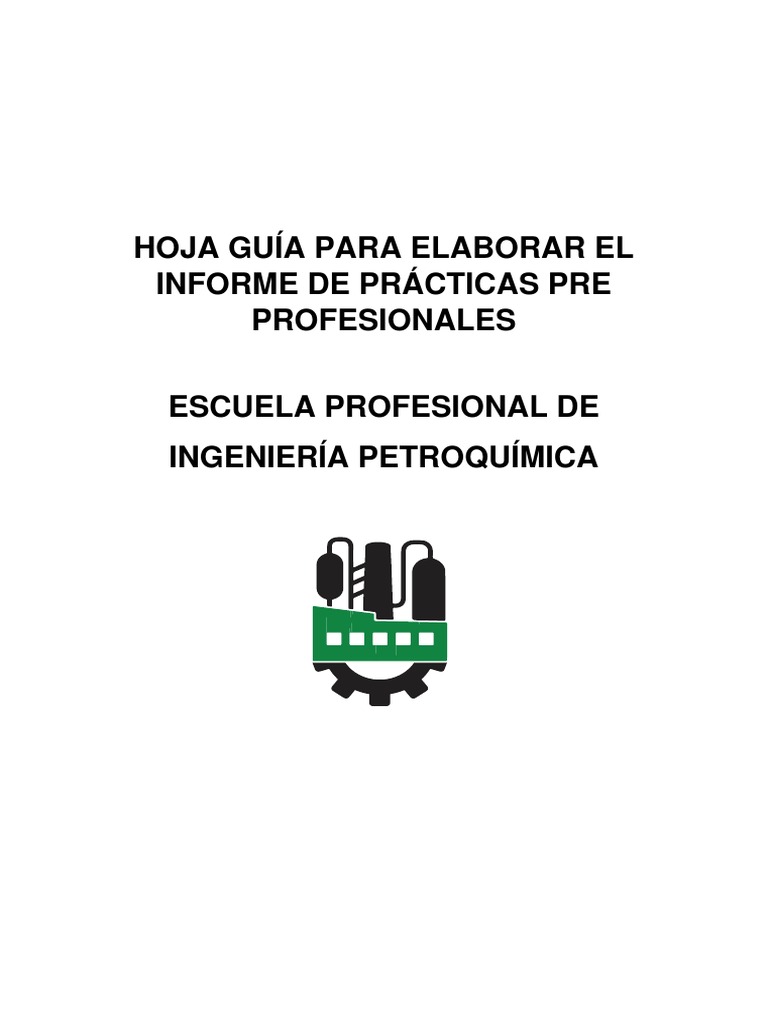 Guía para Informe de Prácticas PPP | PDF | Información | Informática