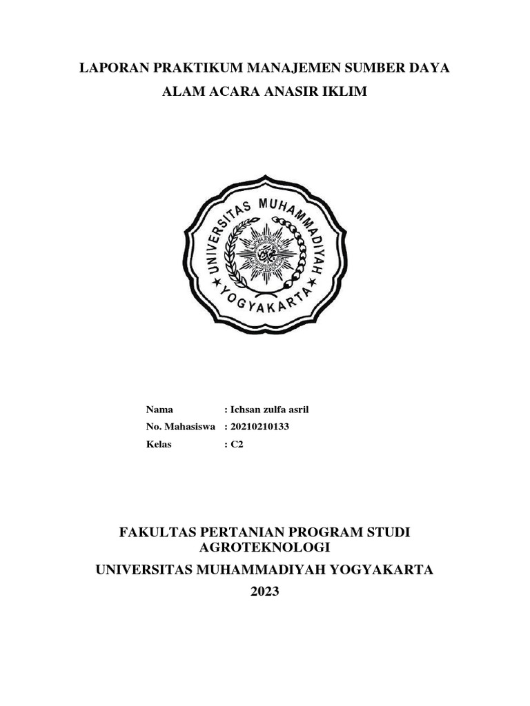 Analisis Suhu dan Kelembaban Harian | PDF | Pengelolaan Keuangan & Uang