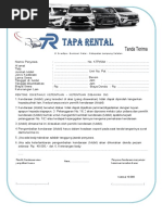Contoh Nota dan Kwitansi Travel Mobil | PDF
