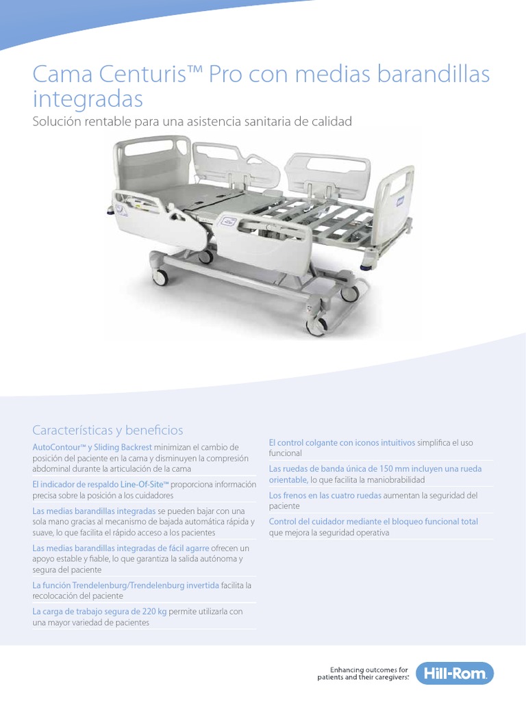 Cama Hosp Centuris Pro Bar Partida | PDF | Red mundial | Internet y web