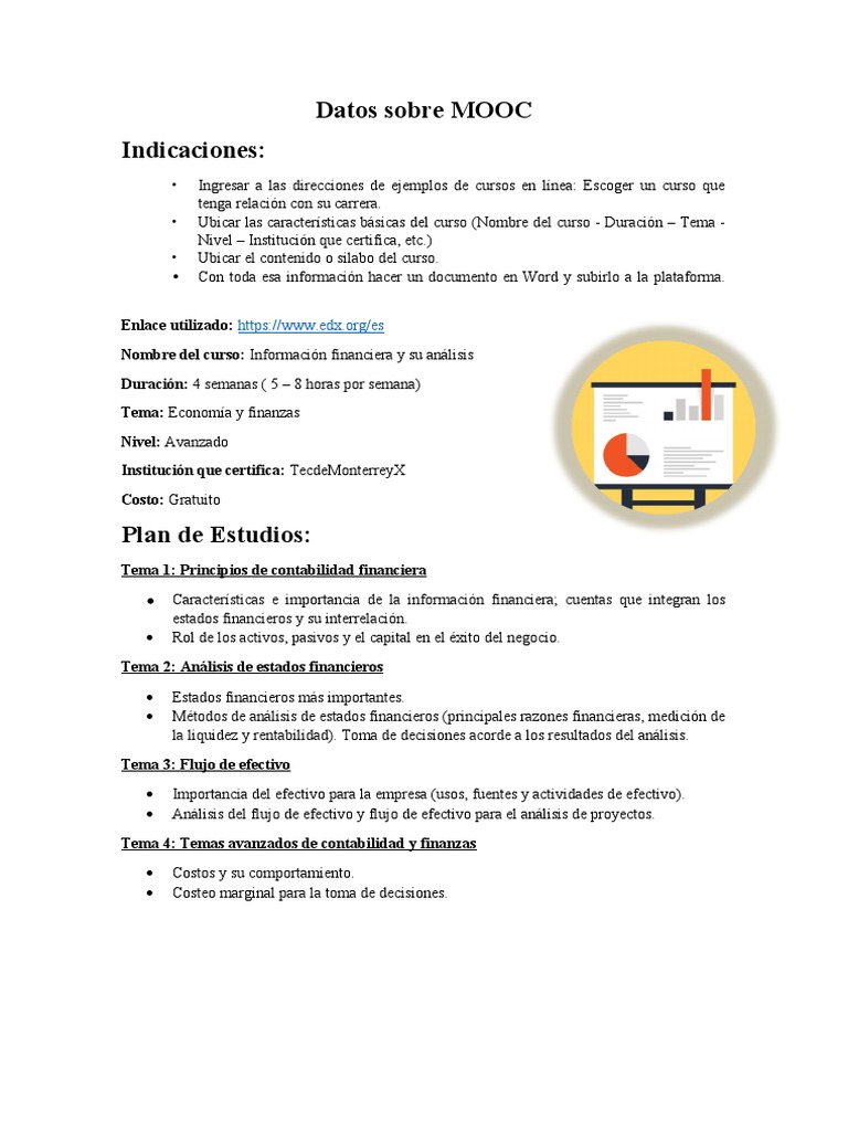 Datos Sobre MOOC | PDF | Crecimiento personal y profesional | Negocios