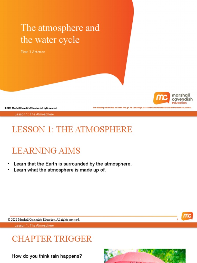 Water Cycle Y5 | PDF | Water Cycle | Water
