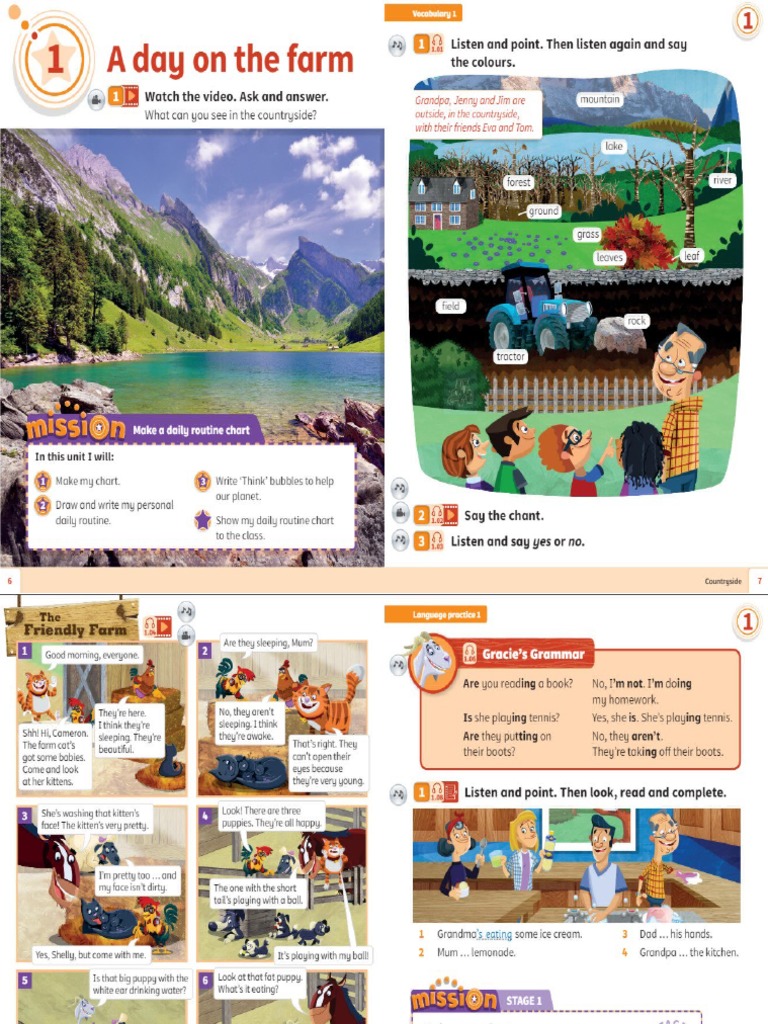 A Day On The Farm | PDF