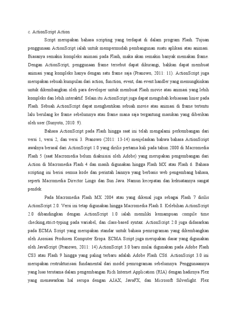 Panduan ActionScript untuk Developer | PDF
