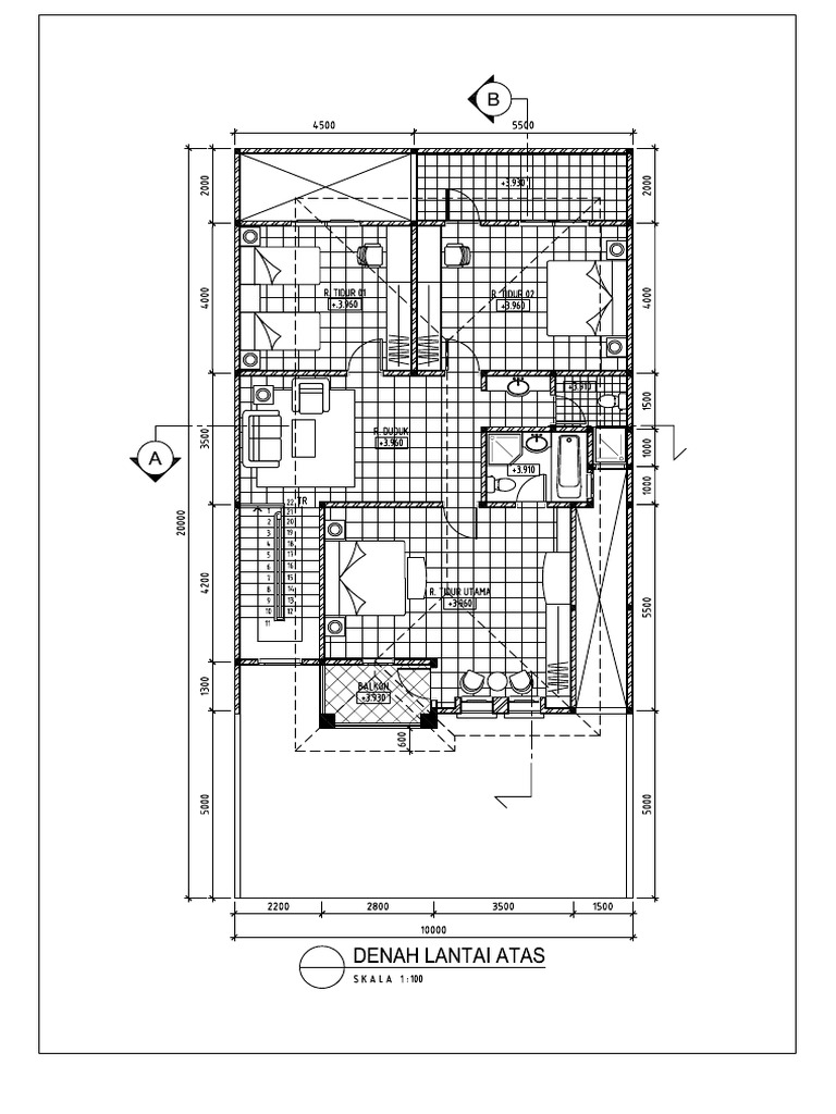 Denah Lantai 2 | PDF