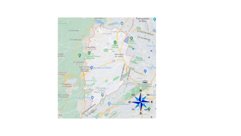 Mapa Naucalpan | PDF