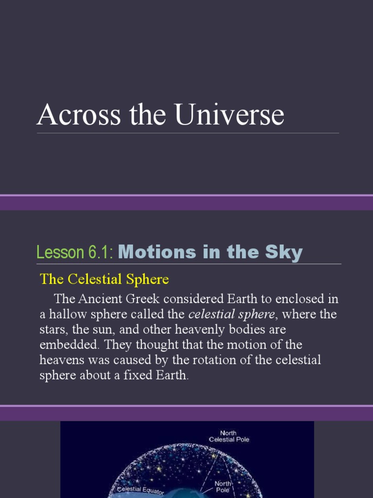 Across The Universe | PDF | Astronomical Objects | Astronomy
