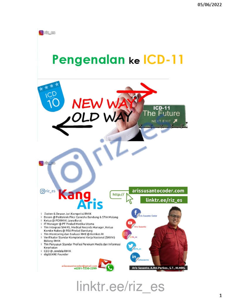 Pengenalan ICD 11 | PDF