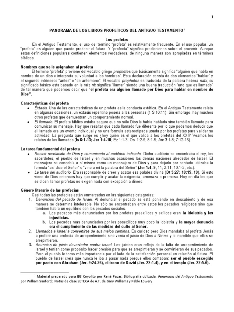 Profet I Cos | PDF | Jonás | Profeta