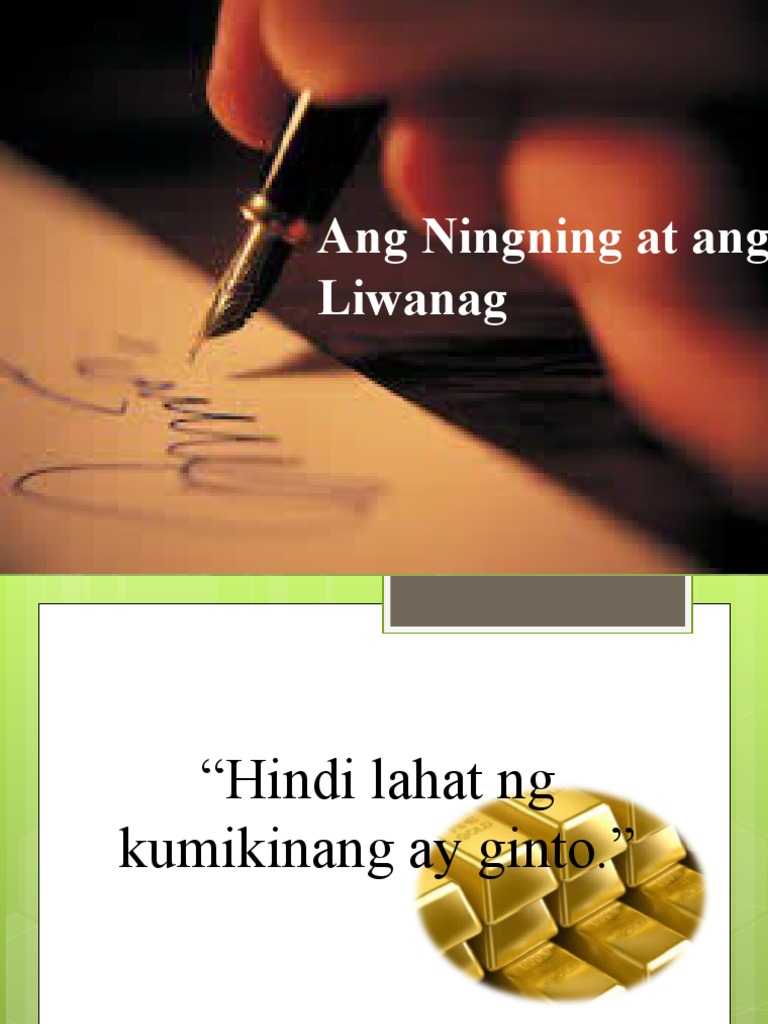 Dokumen - Tips Ang Ningning at Ang Liwanag 55f7ee7183b6a | PDF