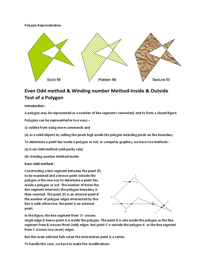 UNIT4 | PDF | Polygon | Algorithms And Data Structures