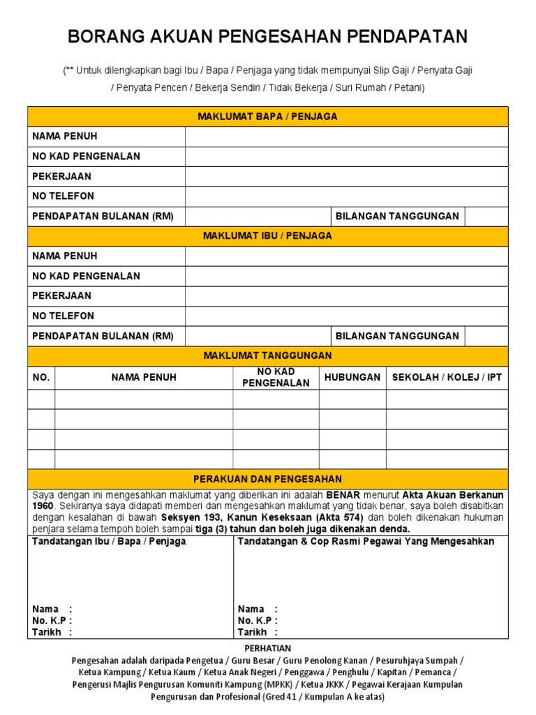 Odzpvnrr9gghew9rdpmx Surat Pengesahan Pendapatan Pdf