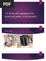 40 Essential Baking Tools with Images | PDF | Cookware And Bakeware | Knife